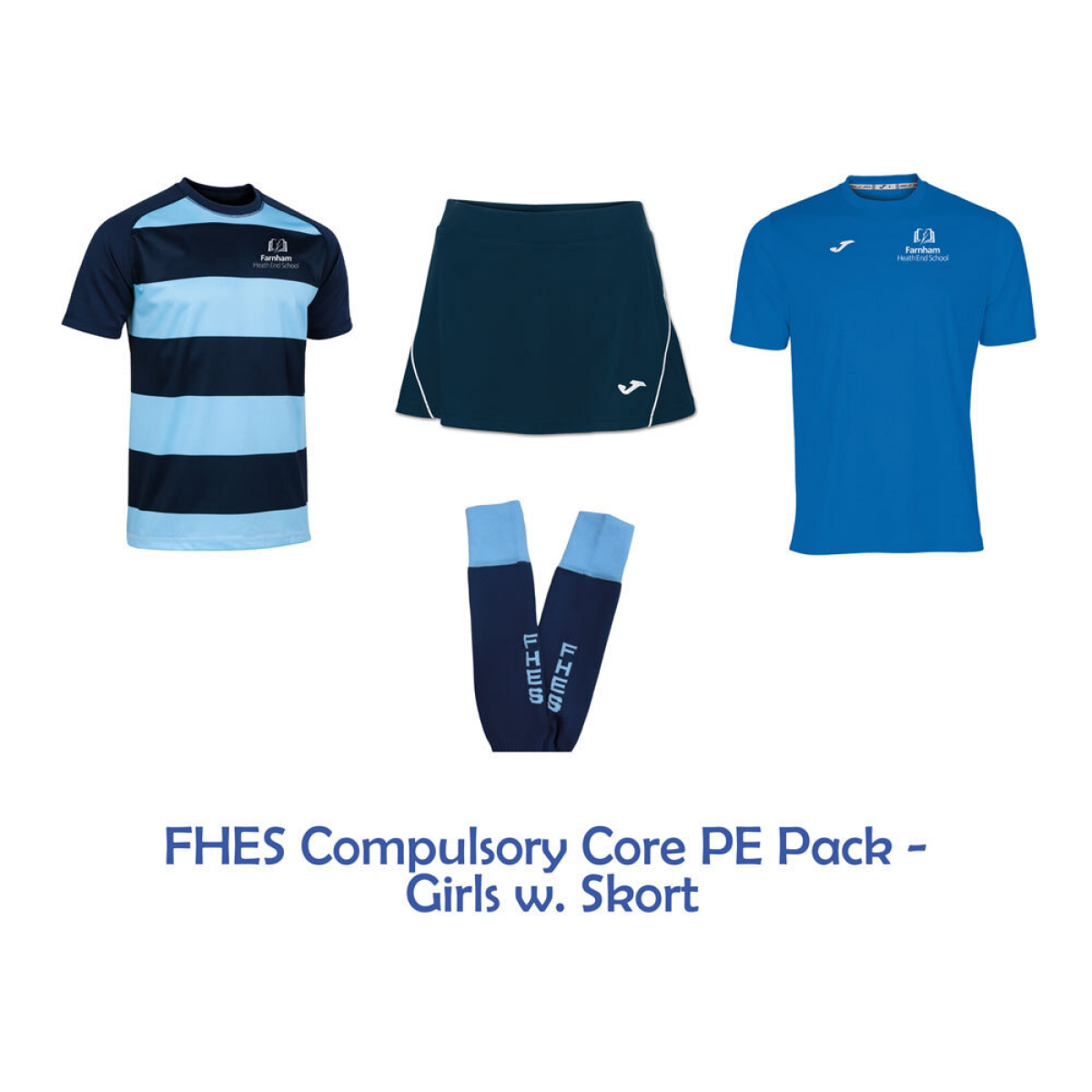 FHES Enhanced PE Pack (with skorts) - Girls - Junior | LS4 Teamwear